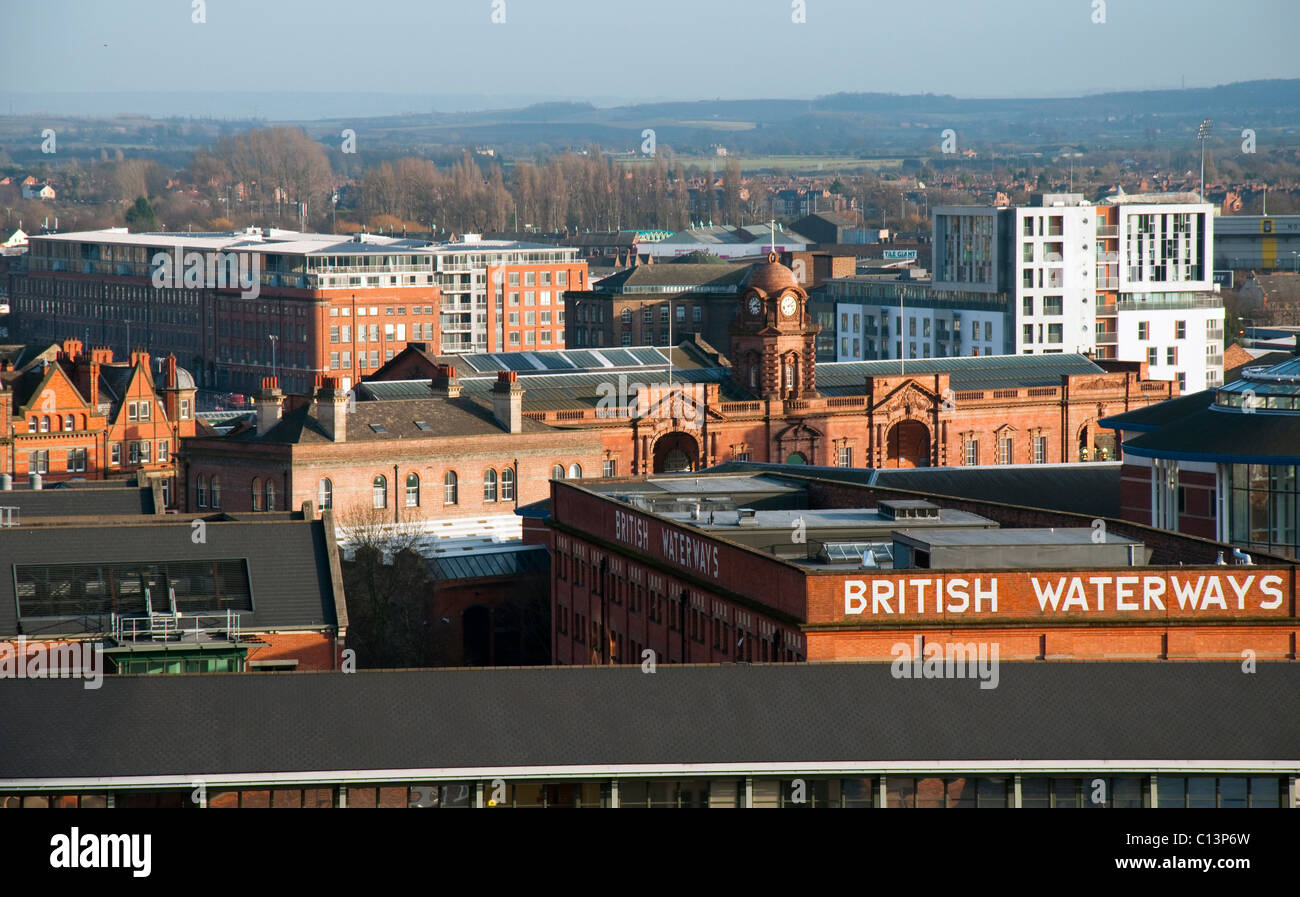 Nottingham skyline, uk hi-res stock photography and images - Alamy