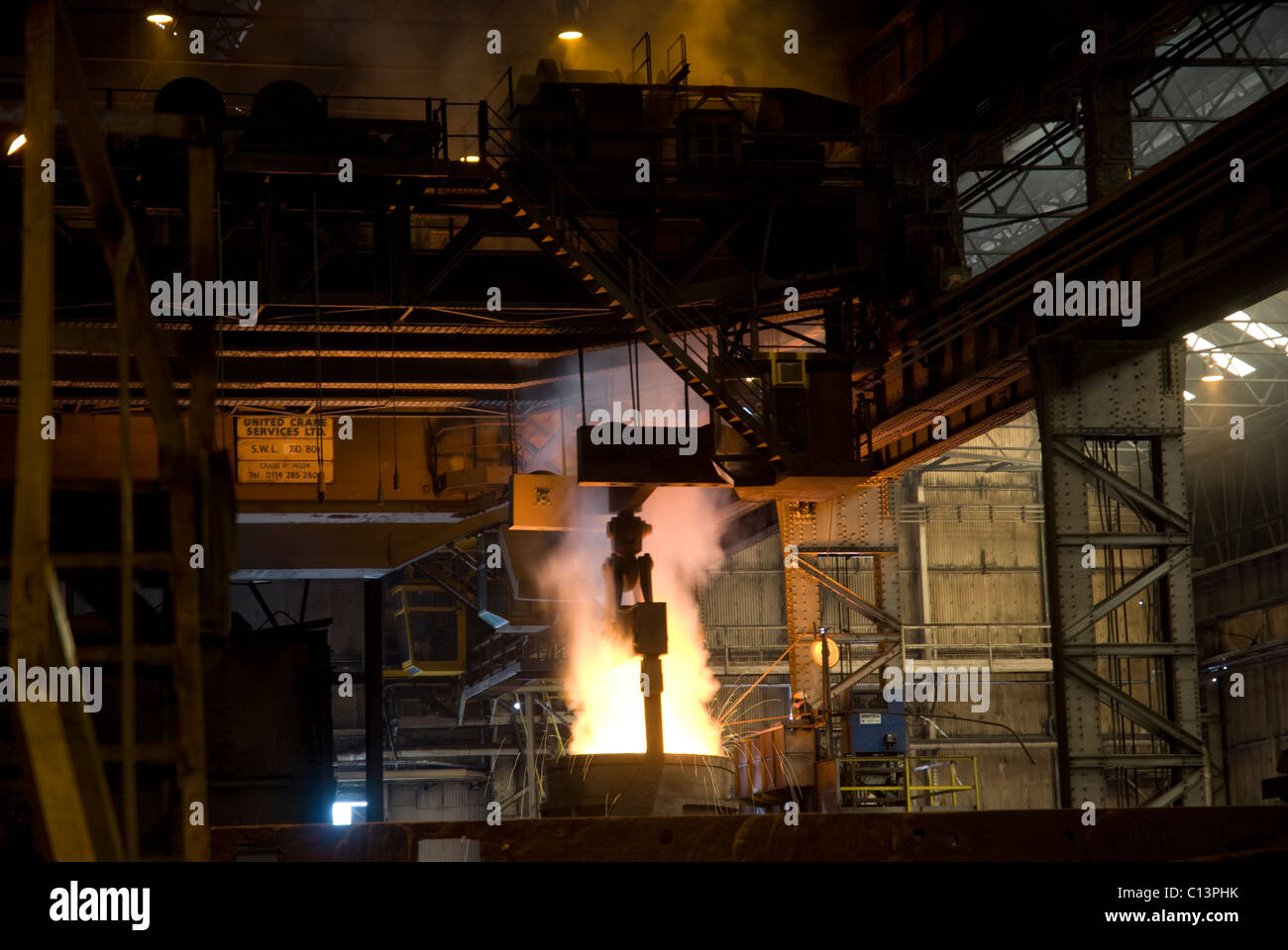 Steel Making at Forgemasters, Sheffield, UK Stock Photo - Alamy