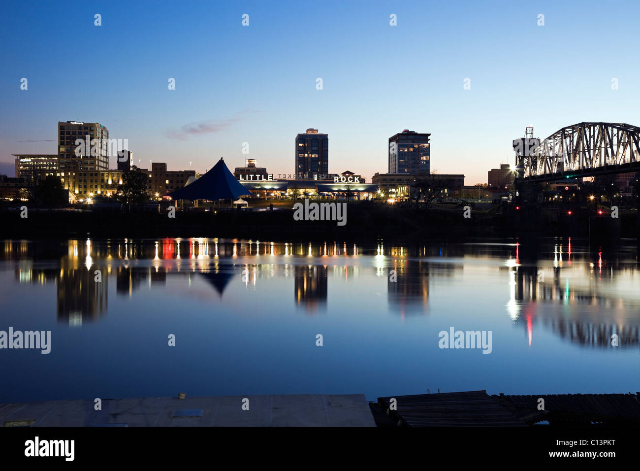 Little rock skyline hi-res stock photography and images - Alamy