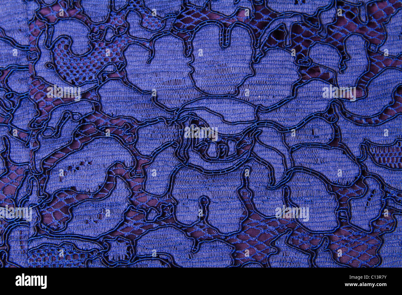 Blue lace background hi-res stock photography and images - Alamy