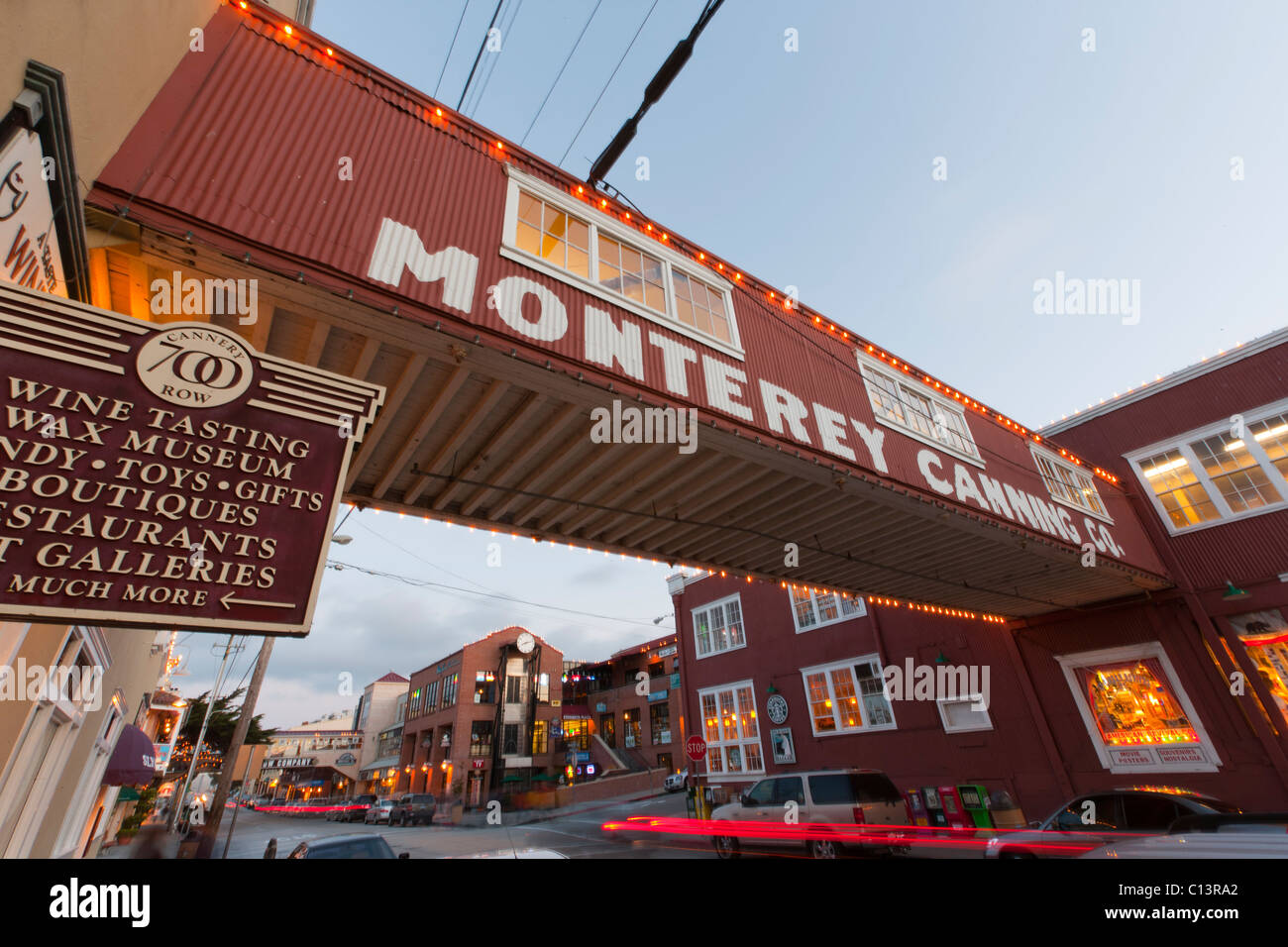 Cannery Row in Monterey, California Stock Photo - Alamy