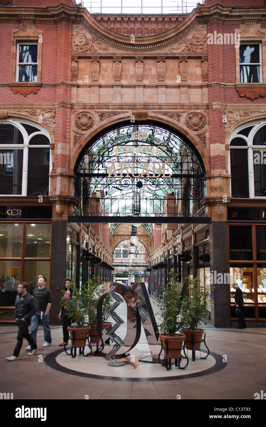 County Arcade Leeds Stock Photo - Alamy