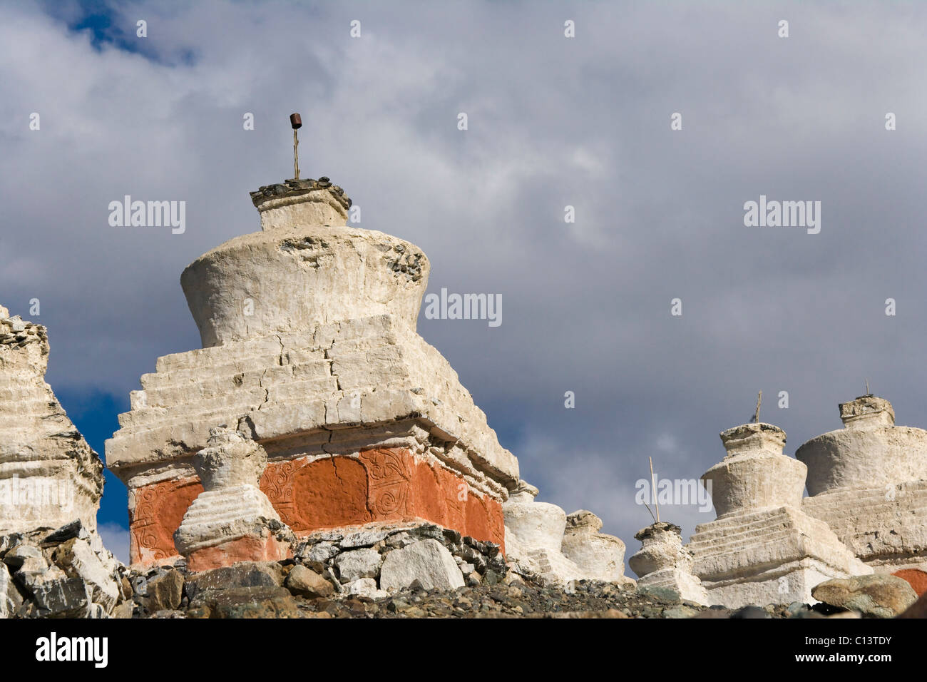 Diskip Gompa in the Karakoram, Nubra, Ladakh, India Stock Photo - Alamy