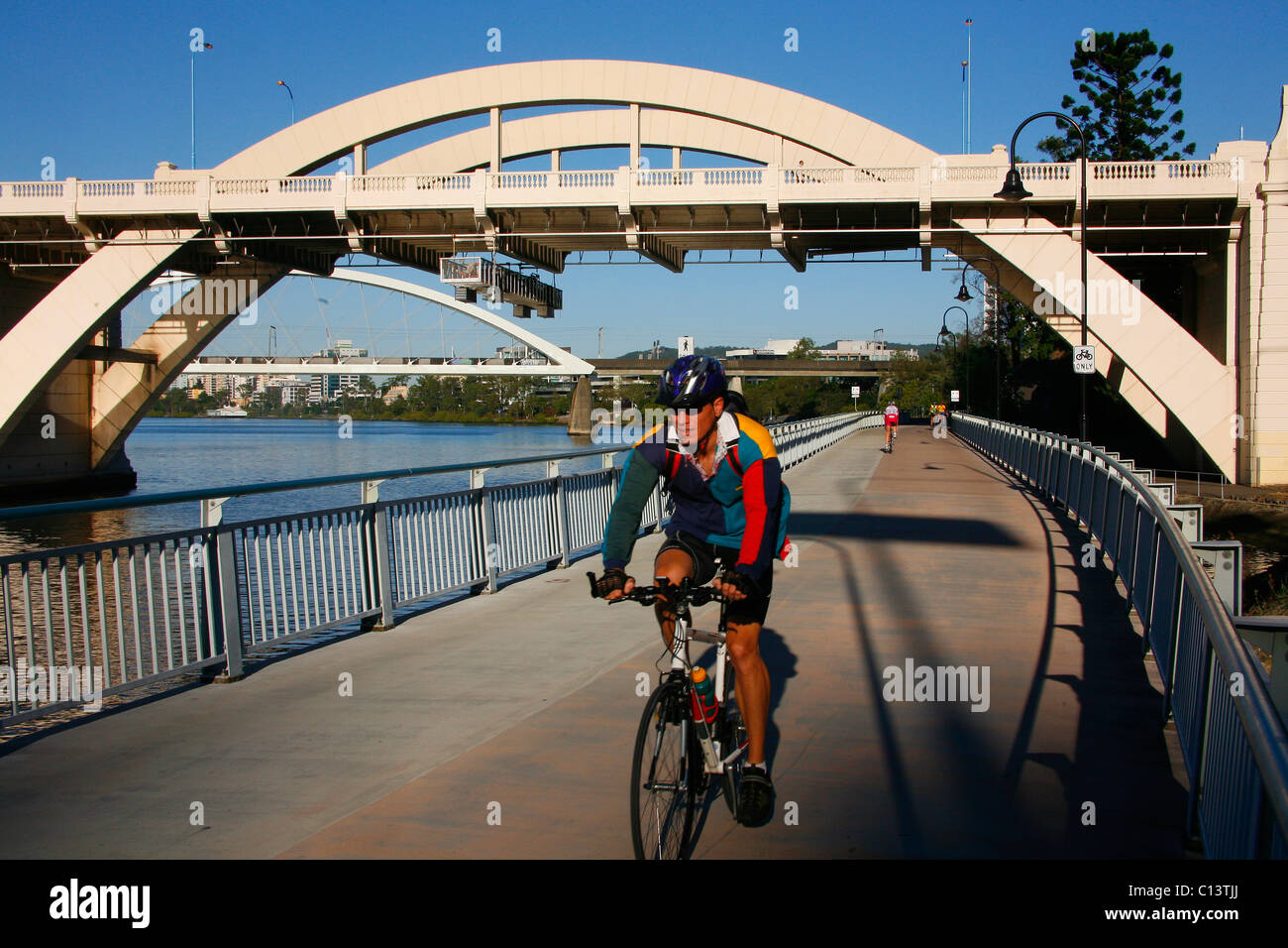 Cycleway Brisbane Australia Stock Photo - Alamy