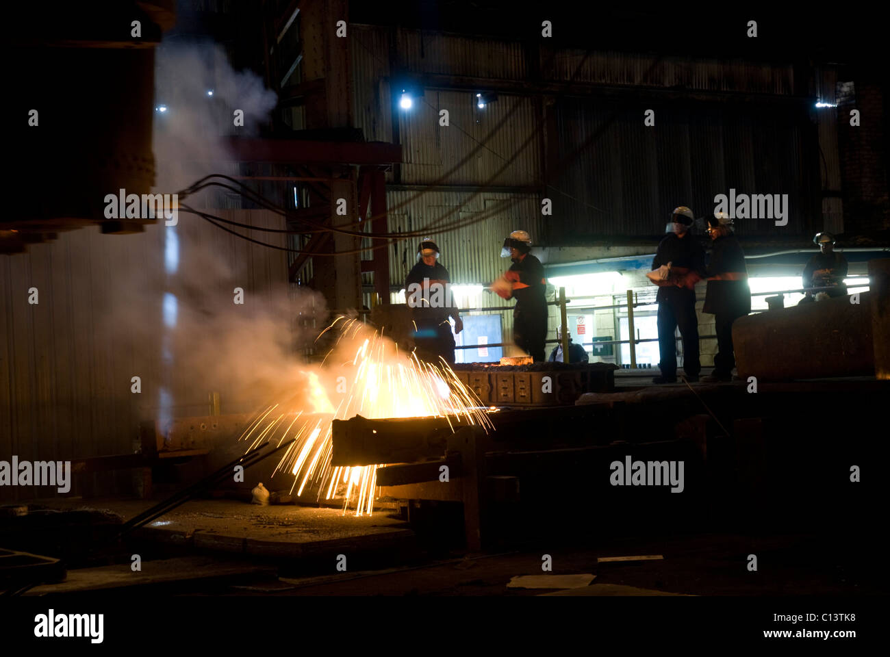 Sheffield forge masters steel works hi-res stock photography and images ...