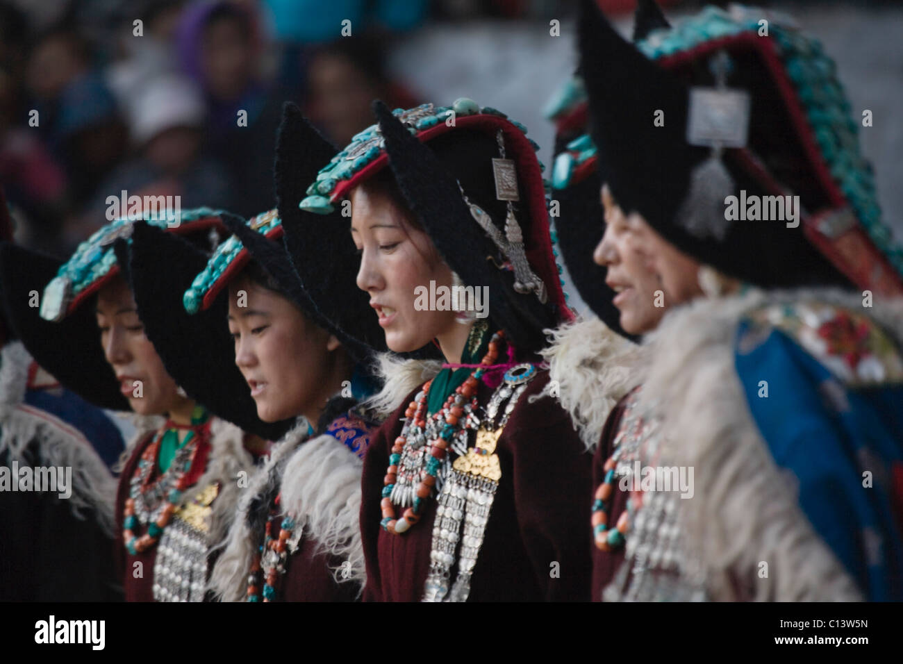 Dance performance at Ladakh Festival, Leh, Ladakh, India Stock Photo ...