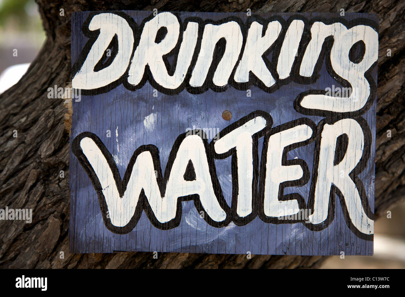 Drinking water signboard High Resolution Stock Photography and Images ...