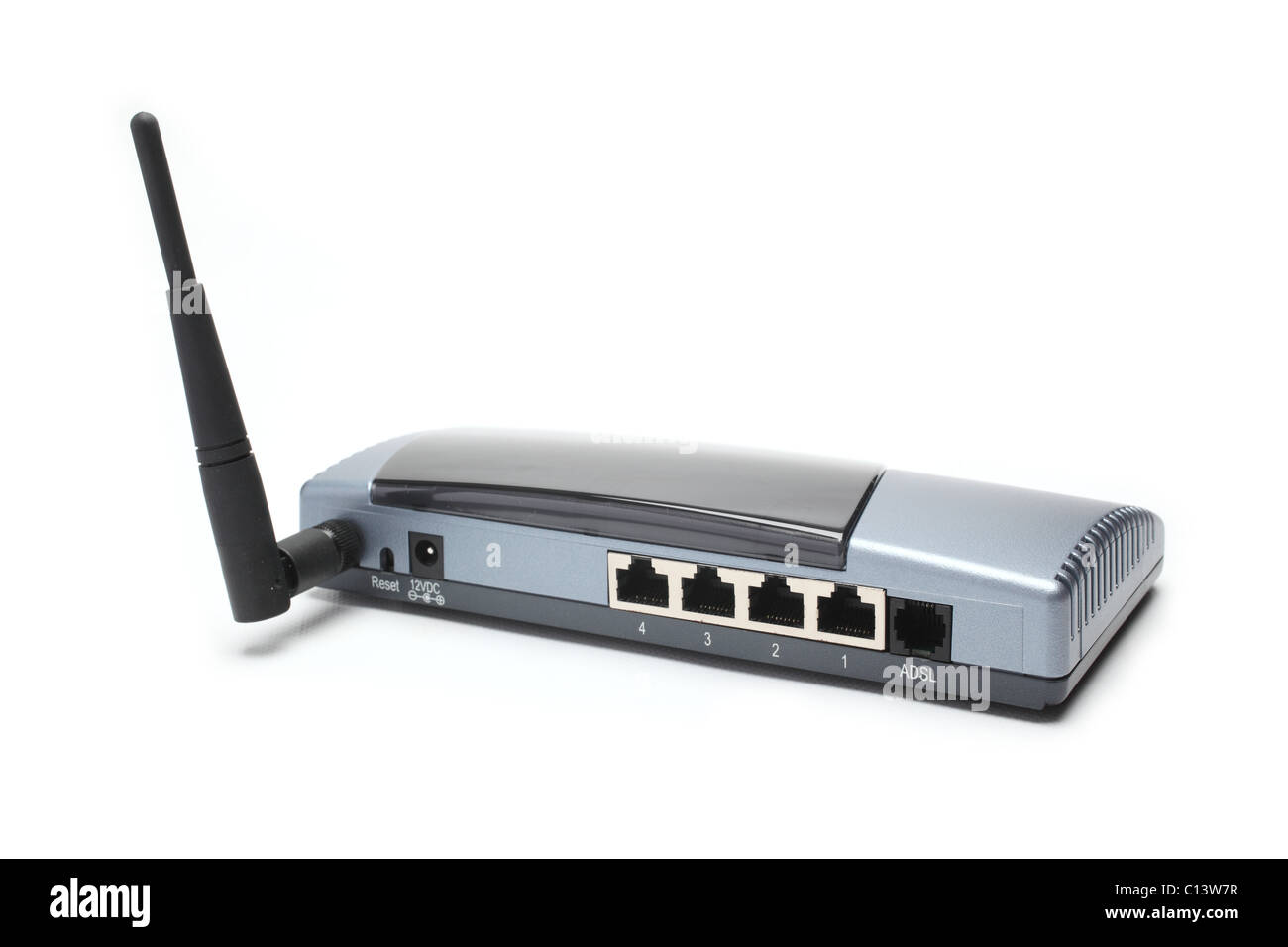 Internet devise wireless modem Stock Photo - Alamy