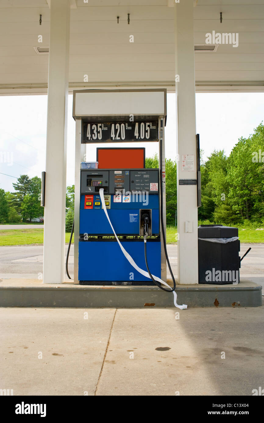USA, California, Fuel pump Stock Photo - Alamy