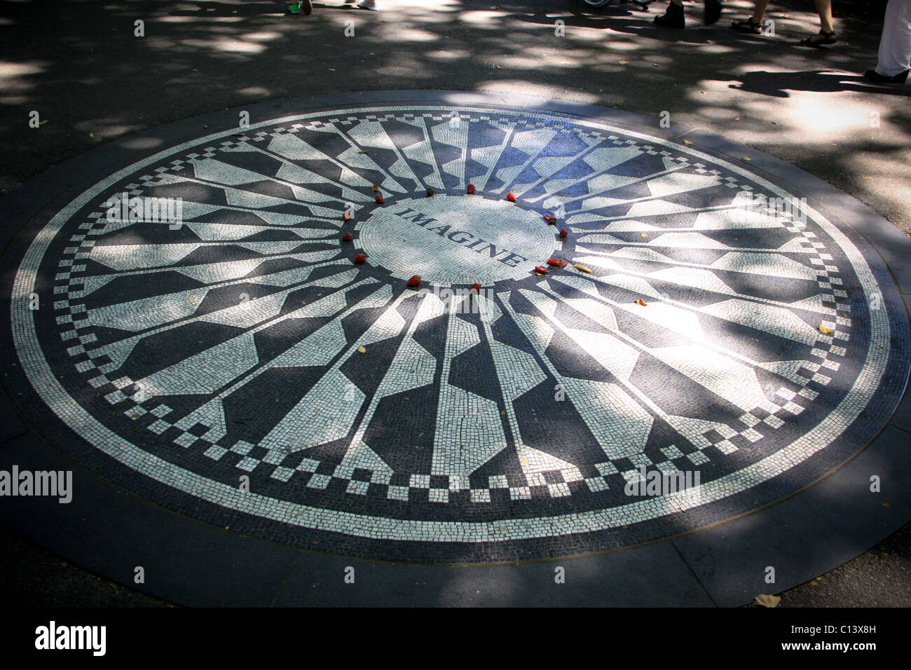 Imagine, Views of and around Central Park, Manhattan, New York, USA ...