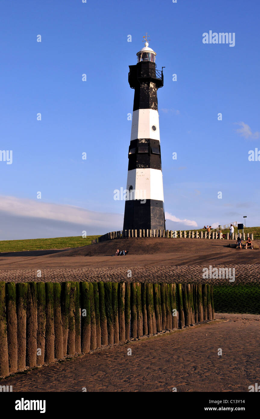 Lighthouse at Breskens, Zeeland, Netherlands Stock Photo - Alamy