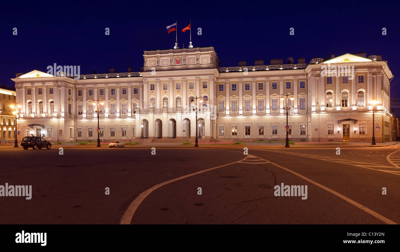 Mariinsky Palace, Saint Petersburg Russia Stock Photo - Alamy