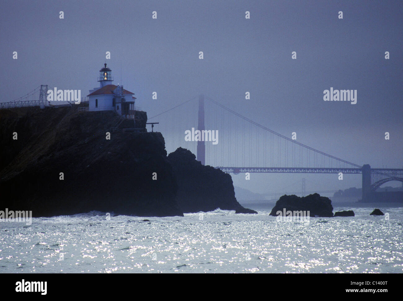 Point Bonita Lighthouse in the Golden Gate National Recreation Area in ...