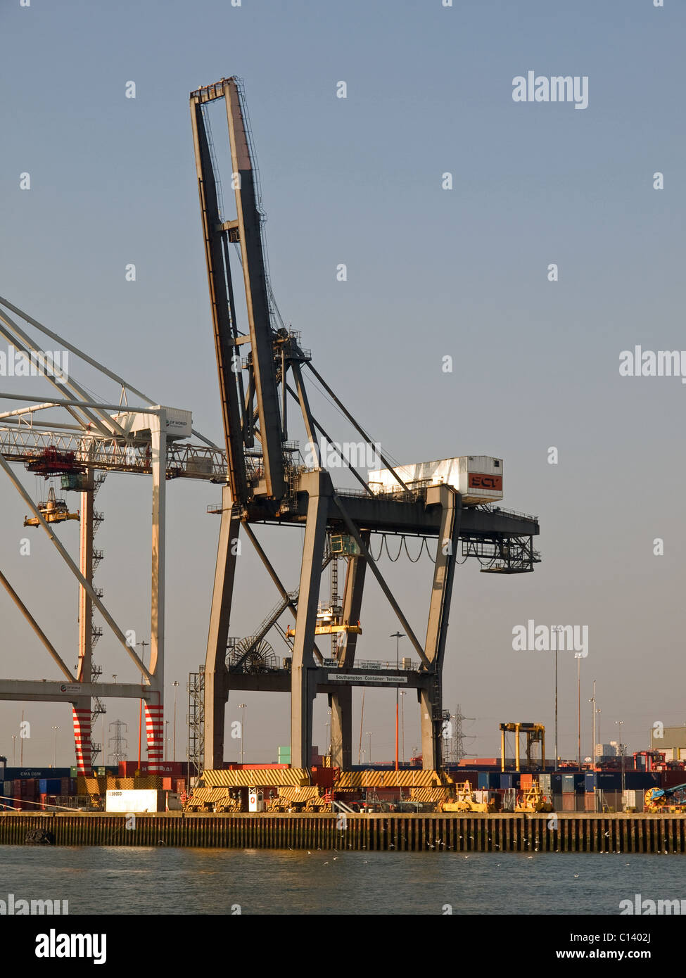 Southampton container terminal hi-res stock photography and images - Alamy