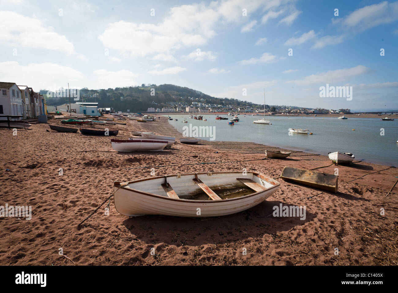 Teignmouth back beach hi-res stock photography and images - Alamy