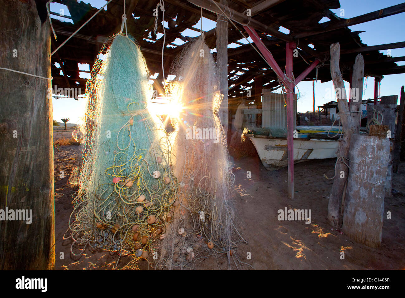 Drying nets hi-res stock photography and images - Alamy
