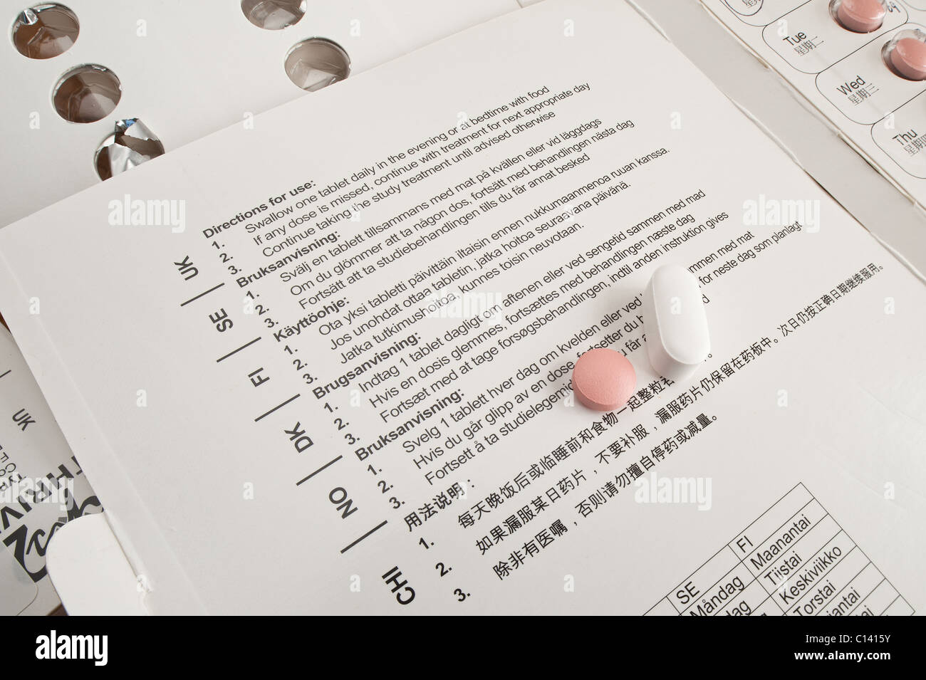 Clinical drug trial use only, prescription for 35 days investigating ...