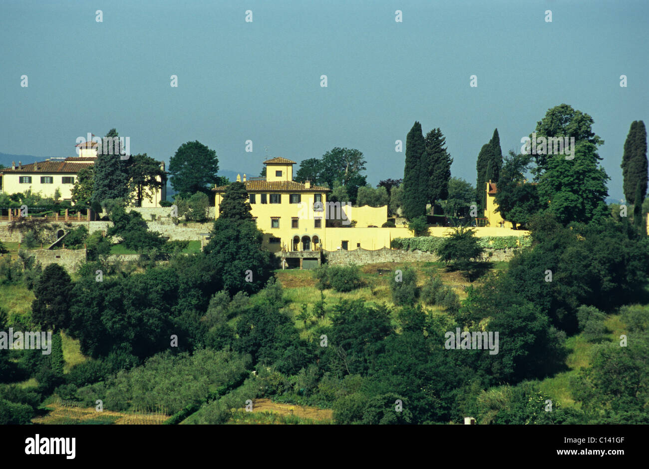Tuscan countryside near Florence, Italy Stock Photo - Alamy