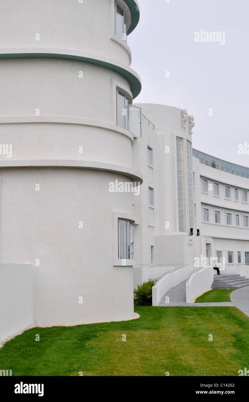 Midland hotel Morecambe. Are deco refurbished Stock Photo - Alamy