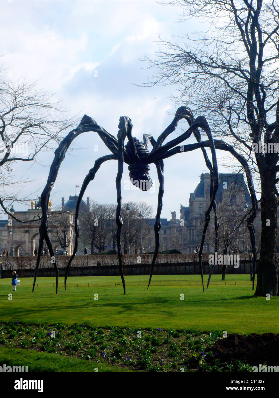 Large spider sculpture Paris Stock Photo - Alamy