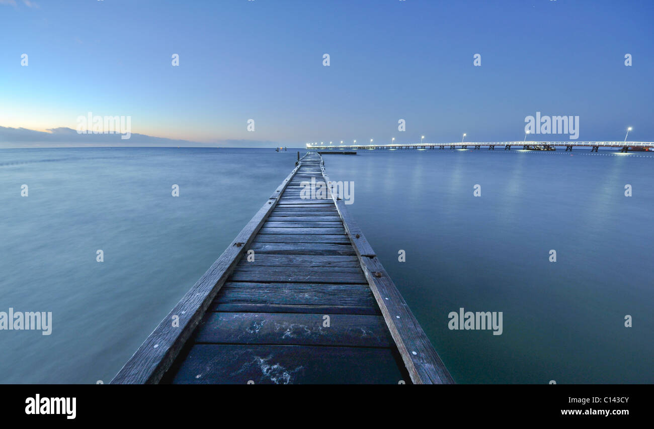 Busselton Old Jetty Stock Photo - Alamy