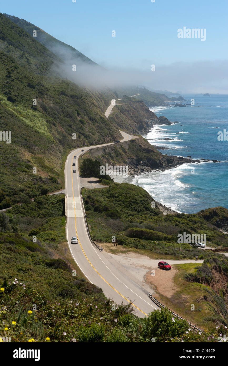 California cars highway hi-res stock photography and images - Alamy