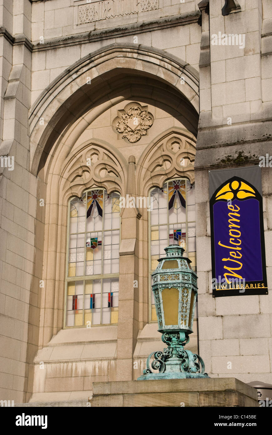 Suzallo Library, University of Washing, Seattle, Washington Stock Photo ...