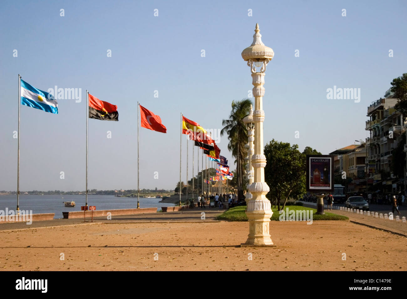 Riverside Countries Flags High Resolution Stock Photography and Images ...