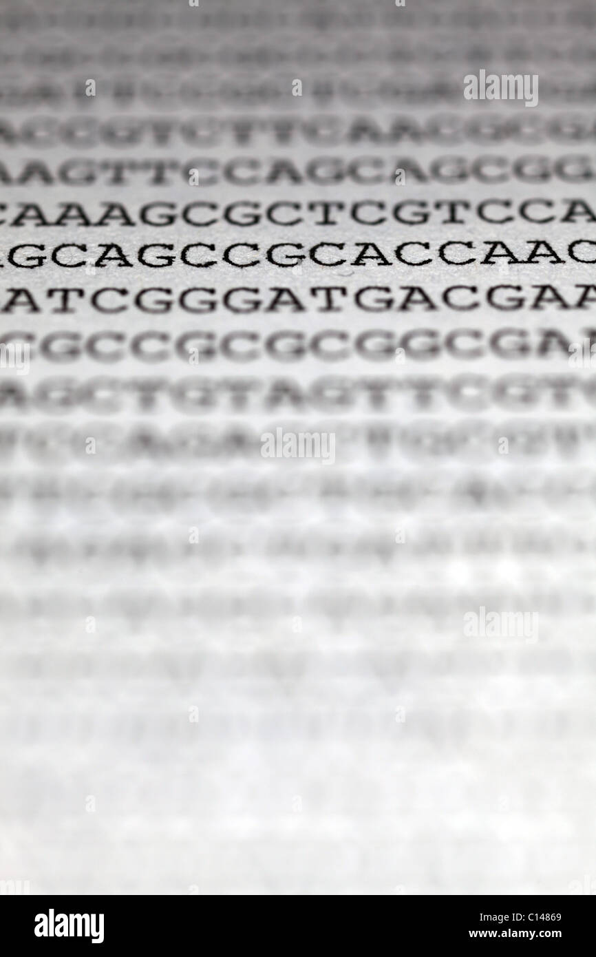 Dna sequence hi-res stock photography and images - Alamy