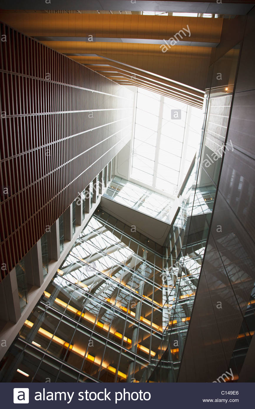 Modern Office Architecture Atrium Stock Photos & Modern Office ...