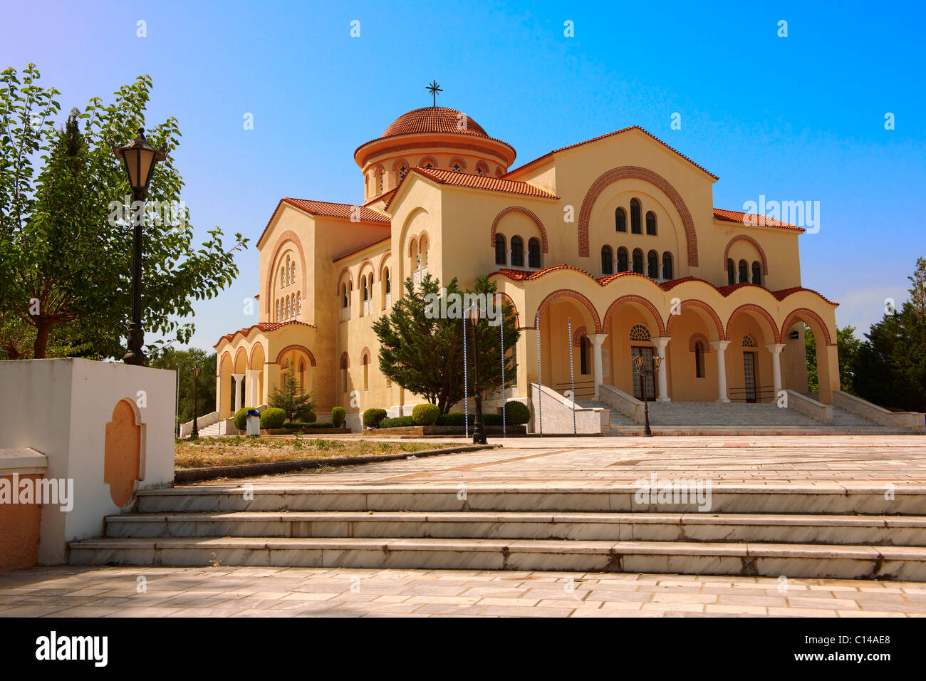 Kefalonia Monastery Greece Church High Resolution Stock Photography and ...