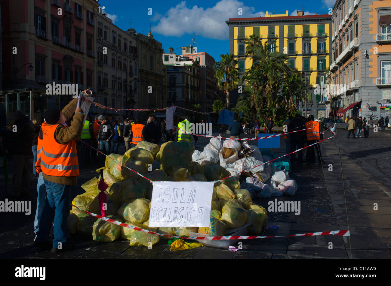Rubbish naples hi-res stock photography and images - Alamy