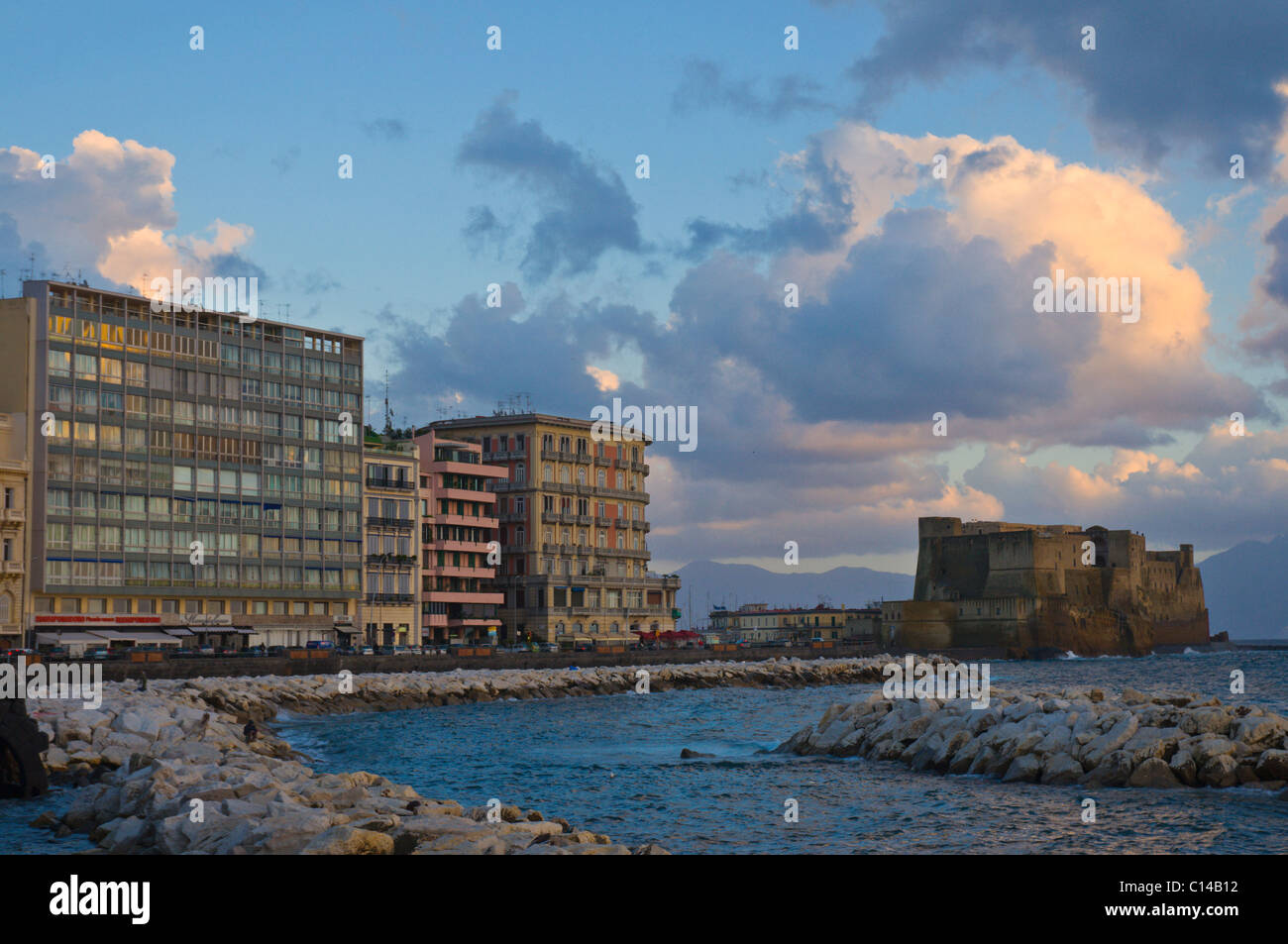 Lungomare naples italy scenic hi-res stock photography and images - Alamy