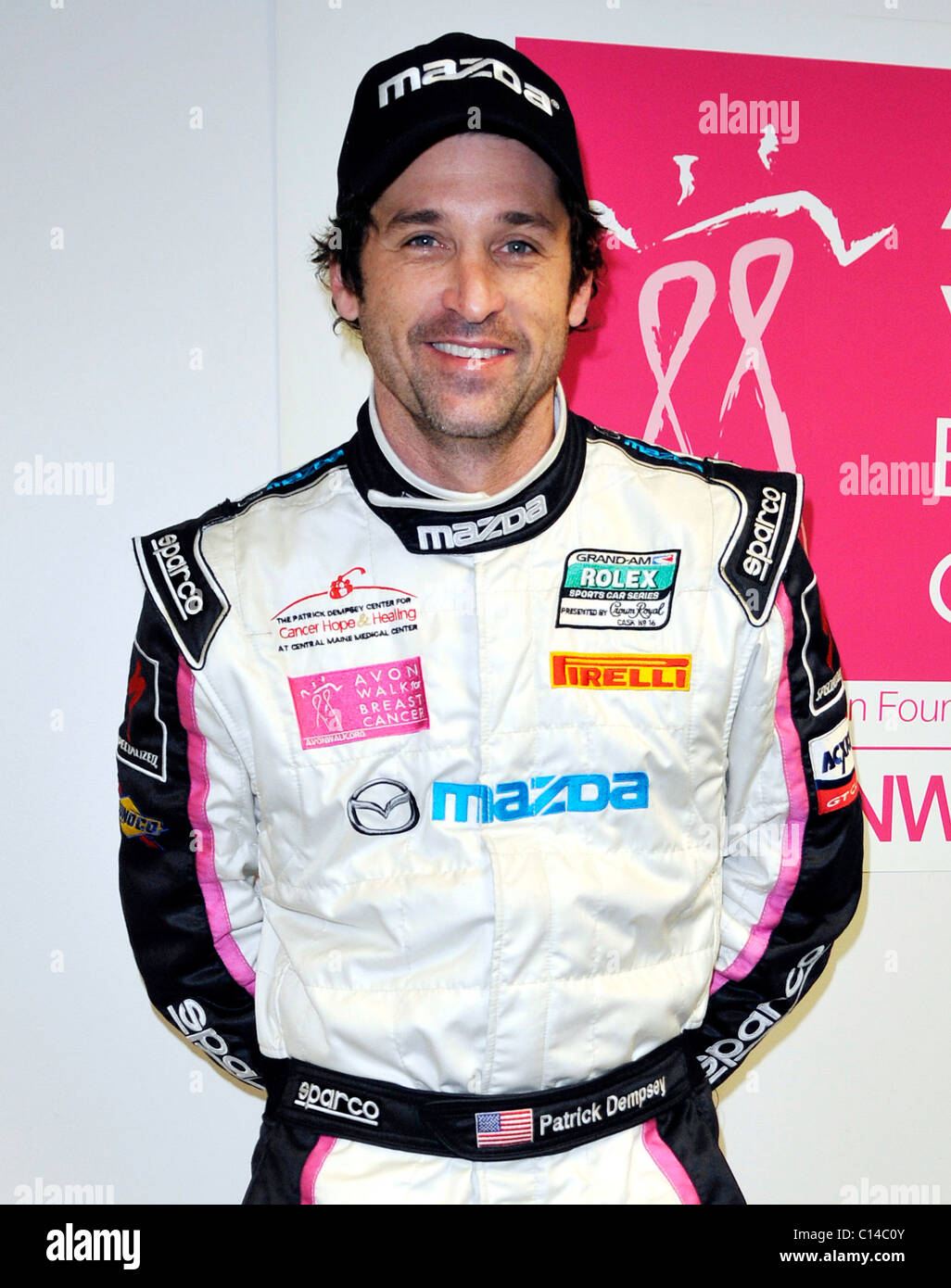 Patrick Dempsey takes part in the Rolex 24 hours of Daytona Auto Race ...
