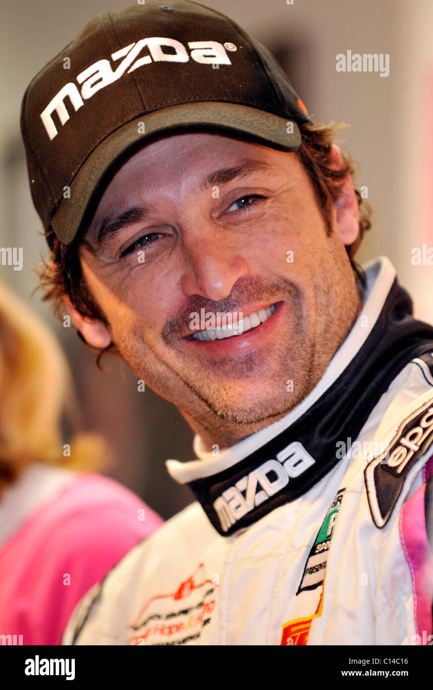 Patrick Dempsey takes part in the Rolex 24 hours of Daytona Auto Race ...