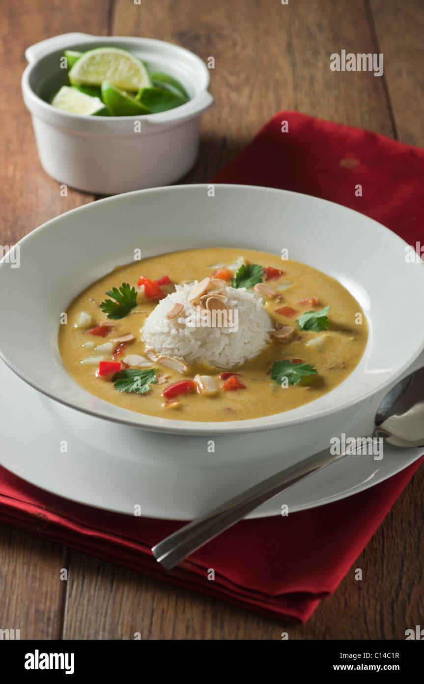 Mulligatawny soup. Anglo Indian dish Stock Photo - Alamy