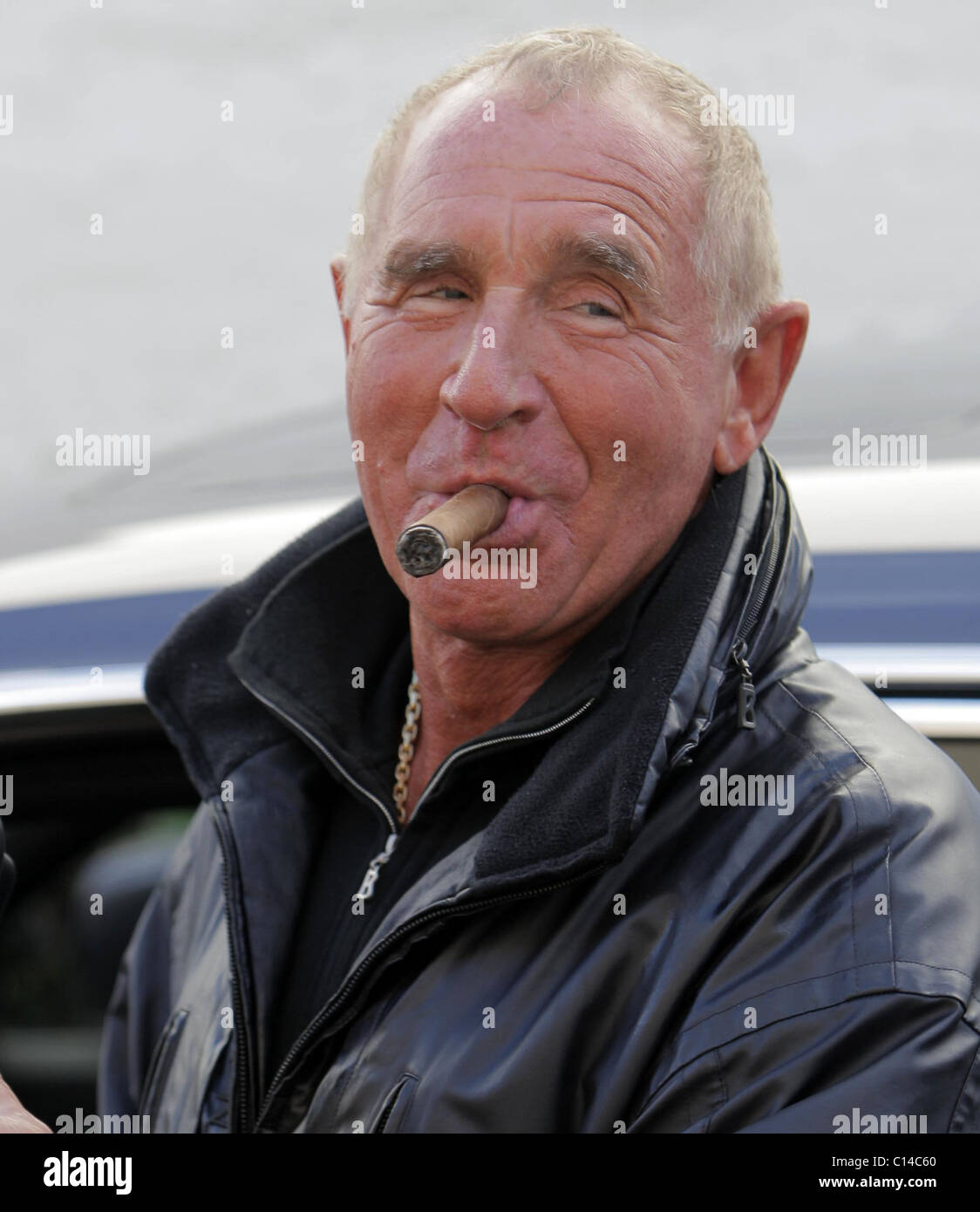 Frederic Prinz Von Anhalt puts on a brave face as he leaves Cafe Roma ...