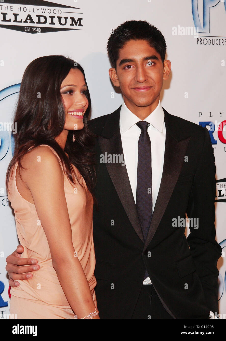 Freida Pinto, Dev Patel 20th Annual Producers Guild Awards held at The ...