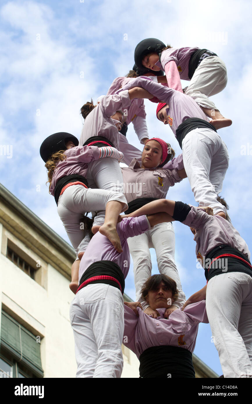 Human Towers High Resolution Stock Photography and Images - Alamy