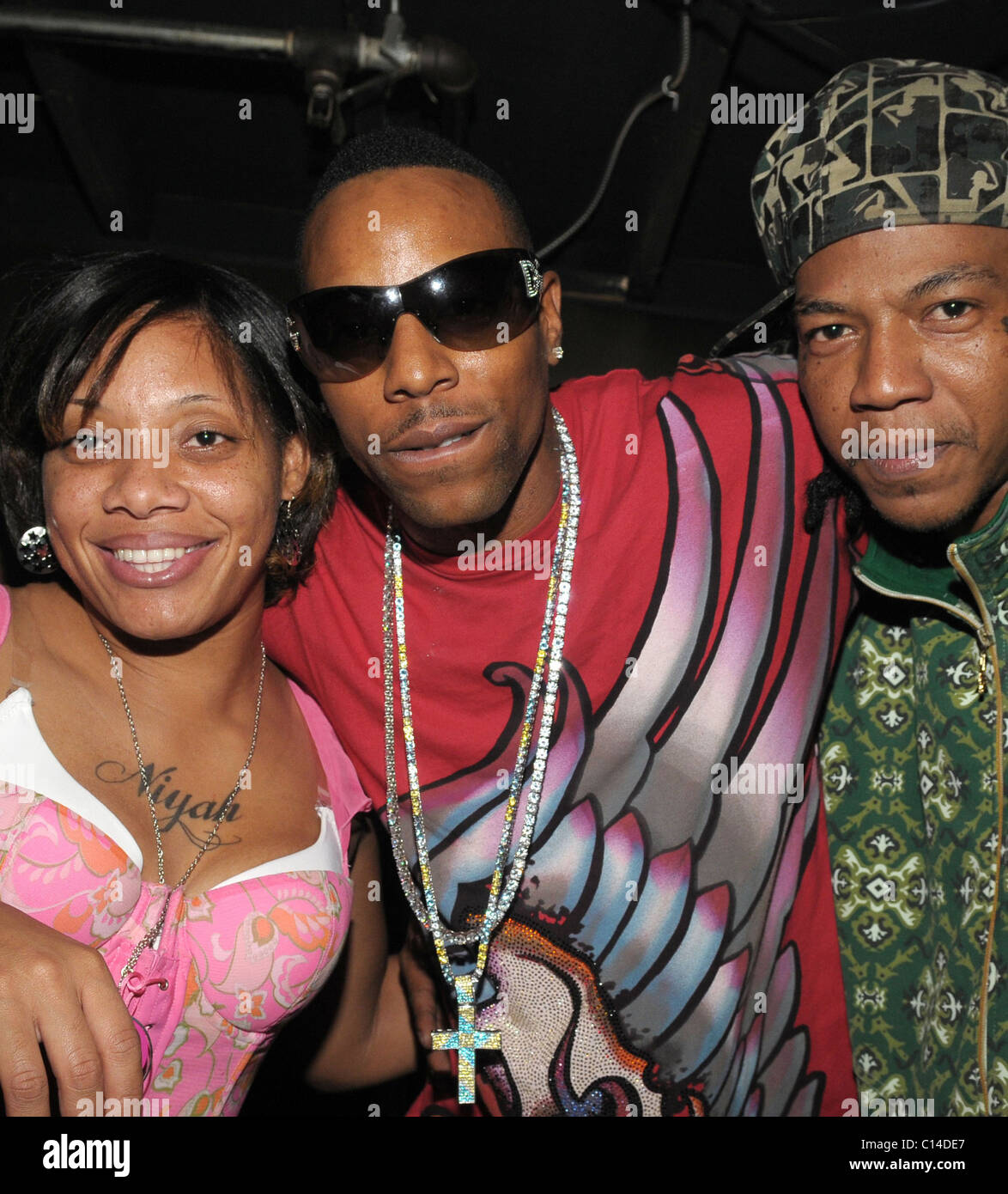 T-Drop and guests Don Diva Magazine Miami launch party at Sobe Live ...