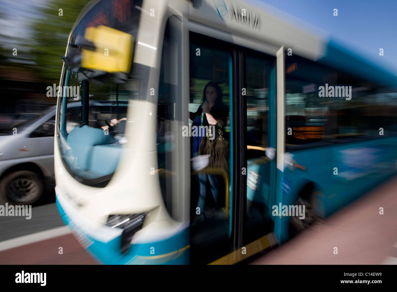Bus public transport, Liverpool,, Merseyside, UK Stock Photo - Alamy
