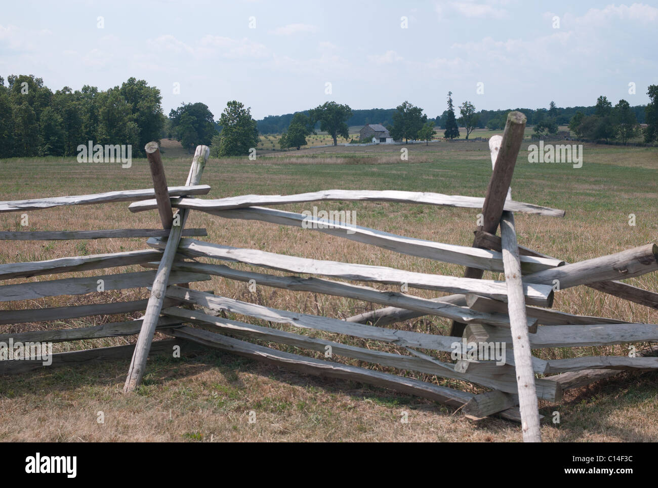 BRIAN BARN & CEMETERY RIDGE FROM VIRGINIA MEMORIAL SEMINARY RIDGE ...