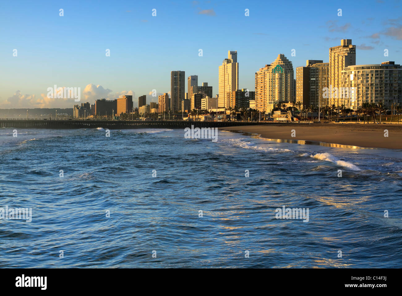 Durban skyline sunrise High Resolution Stock Photography and Images - Alamy