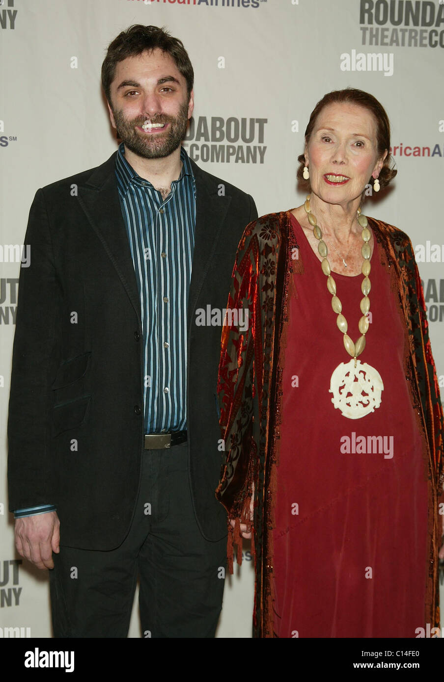 Christopher Shinn, Lois Markle Opening night of the Broadway play ...