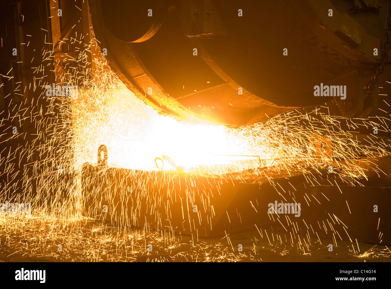 Steel Making at Forgemasters, Sheffield, UK Stock Photo - Alamy