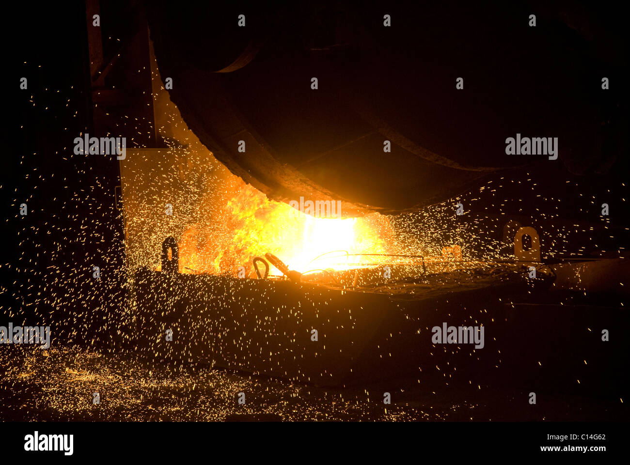 Steel Making at Forgemasters, Sheffield, UK Stock Photo - Alamy