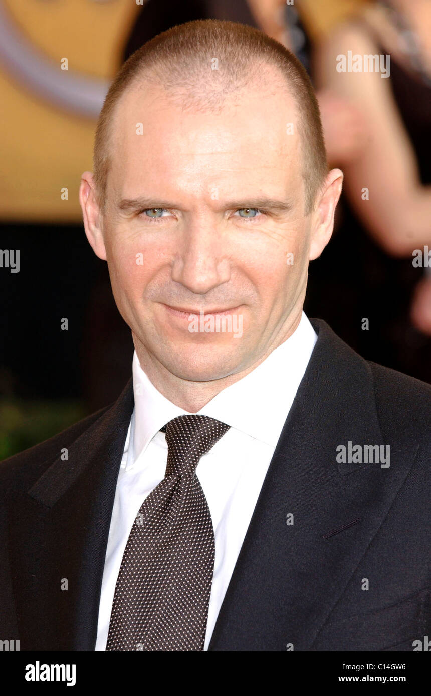 Ray Fiennes 15th Annual Screen Actors Guild Awards held at the Shrine ...