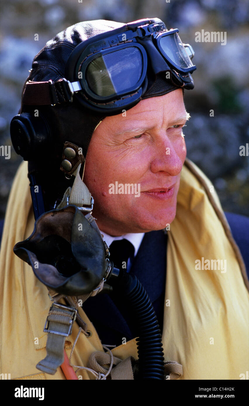 Raf fighter helmet hi-res stock photography and images - Alamy