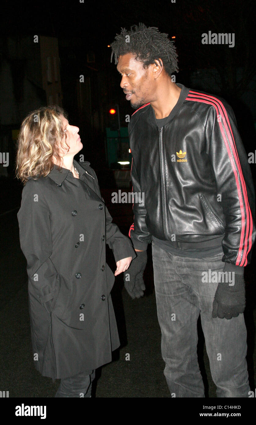 Daddy G aka Grantley Marshall of Massive Attack leaving the Grace Jones ...