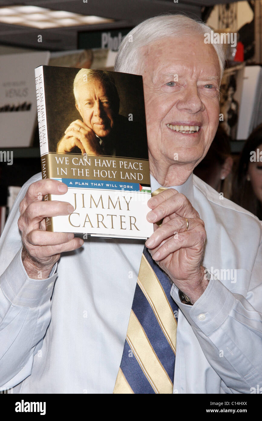 Former President Jimmy Carter signs copies of his latest book 'We Can ...